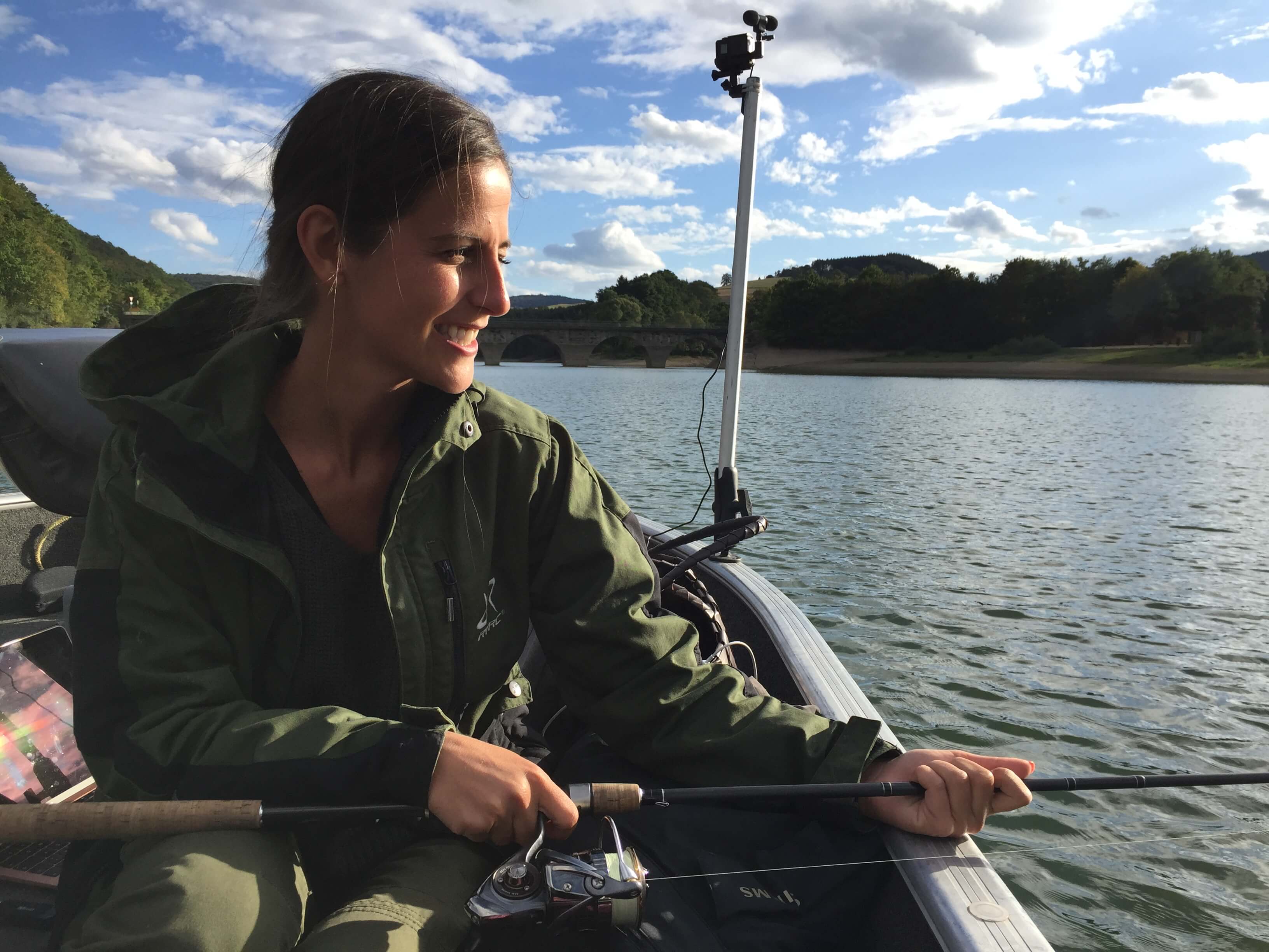 Mit Claudia Darga am Diemelsee | Fischerhütte | hejfish.com