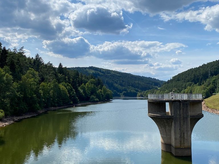 Angeln am Marbach-Stausee - Fischerhütte | hejfish.com